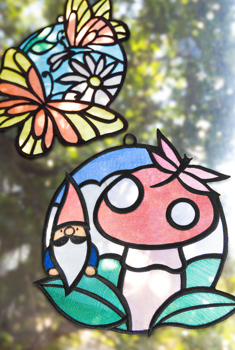 SPRING SUN CATCHERS| EARLYMAYEMBROIDERY
