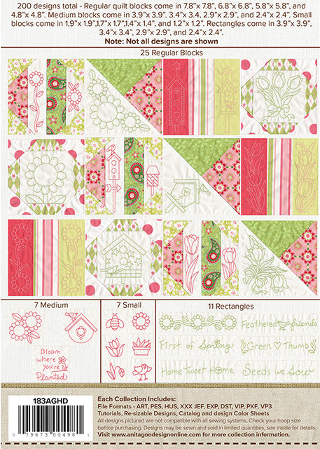 Quilt for All Seasons - Spring| EARLYMAYEMBROIDERY