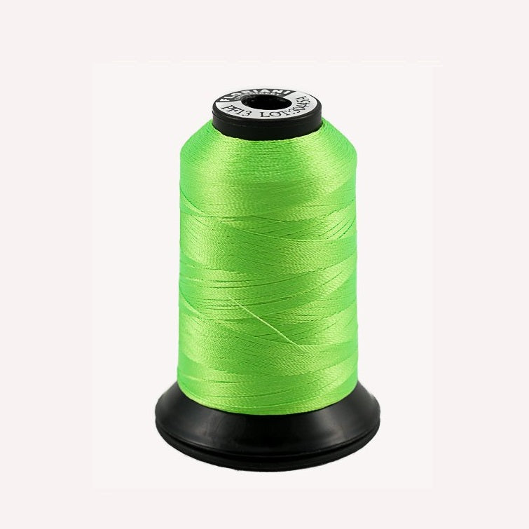 RW0013 - Neon Green- Micro Thread, 60wt, 1000 mtr spool| EARLYMAYEMBROIDERY