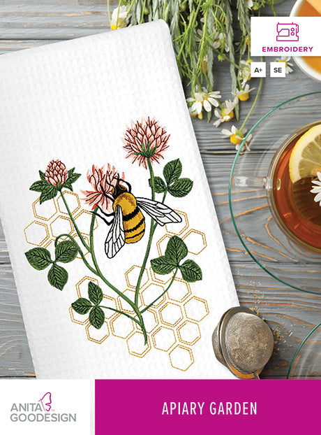 Mini - Apiary Garden| EARLYMAYEMBROIDERY
