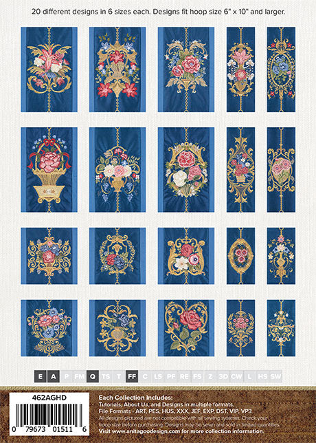 Bouquet Chains| EARLYMAYEMBROIDERY
