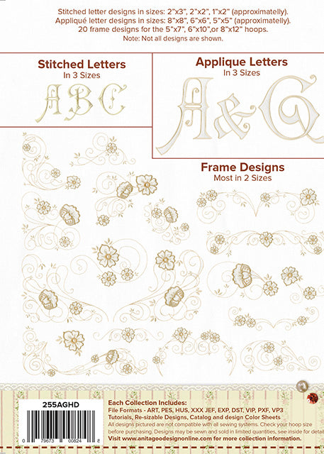 Clementine Monogram| EARLYMAYEMBROIDERY