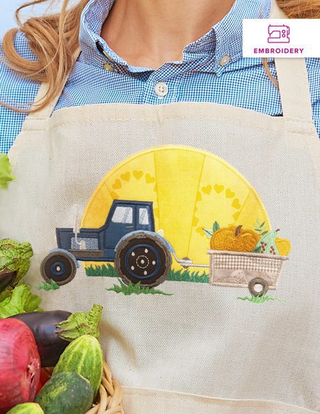 Mini - Paper Piecing Farm| EARLYMAYEMBROIDERY