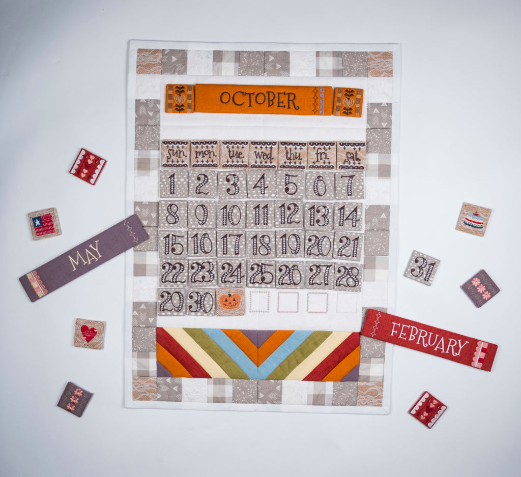Perpetual Calendar - Special Edition| EARLYMAYEMBROIDERY