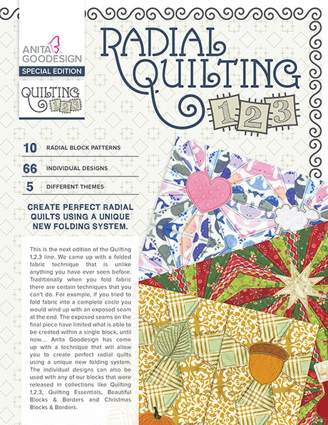 Radial Quilting 1,2,3 - Special Edition (P)| EARLYMAYEMBROIDERY