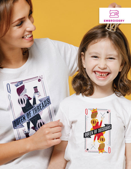 Mini - Royal Flush| EARLYMAYEMBROIDERY