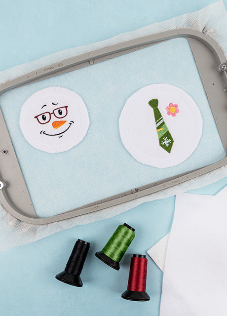 Project - Snowmen Snowballs| EARLYMAYEMBROIDERY