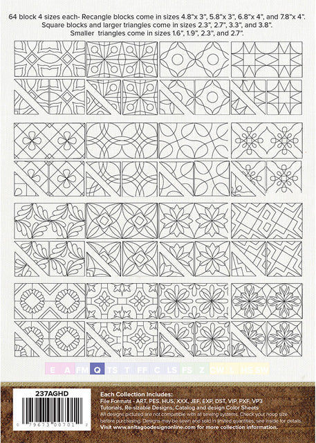 Subway Tile Quilt| EARLYMAYEMBROIDERY